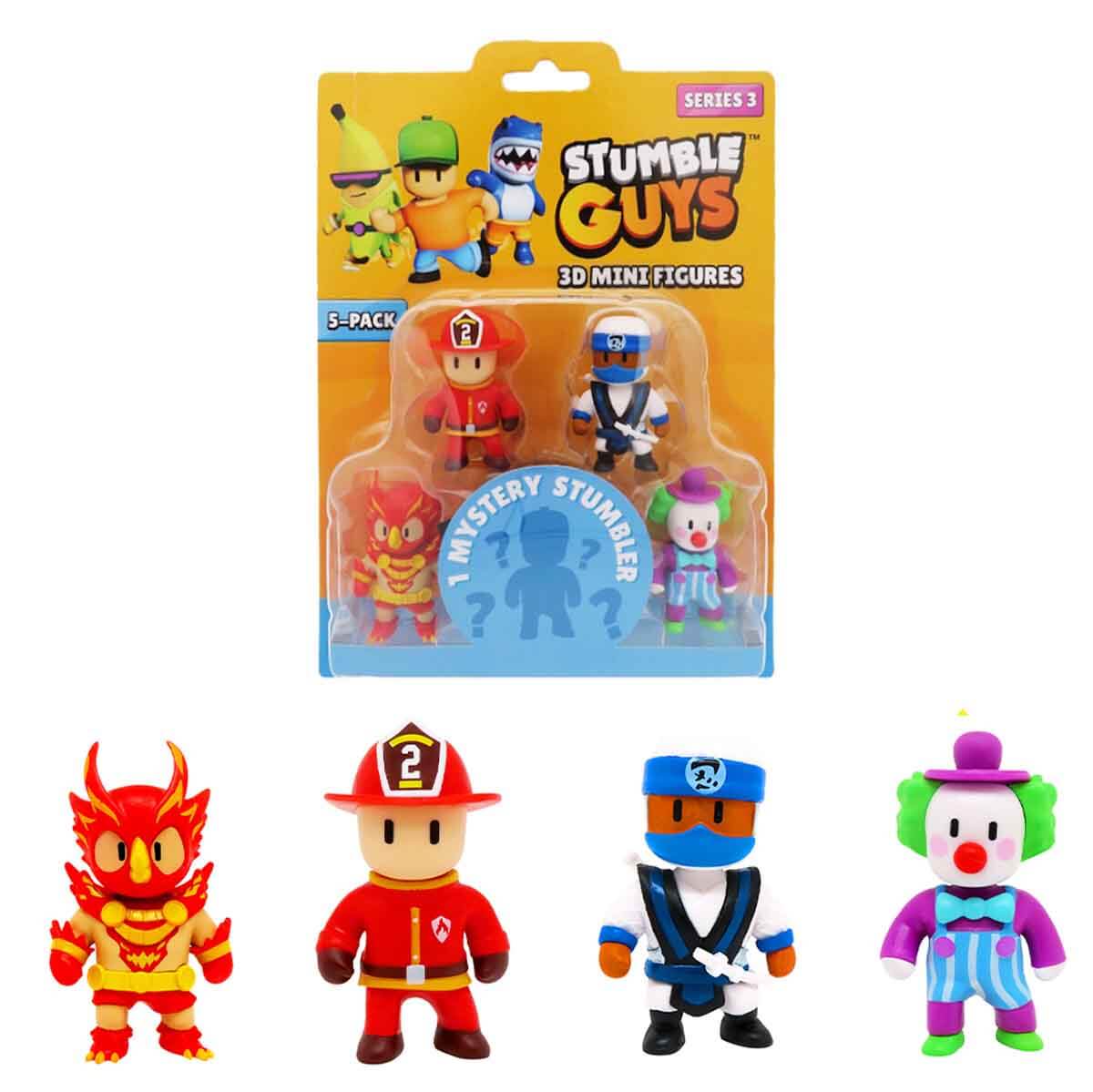 Stumble Guys 5’li Mini Figür Seti S3 TUY22000 - Mr.Business'Lı Set ...