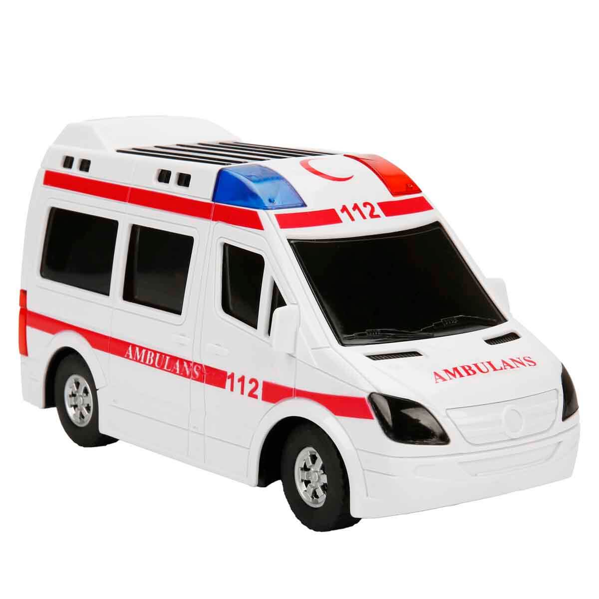 Işıklı Uzaktan Kumandalı Ambulans | Toyzz Shop