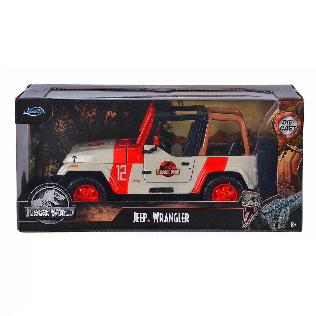 1:24 Jurassic World 1992 Jeep Wrangler Die Cast Model Araba | Toyzz Shop