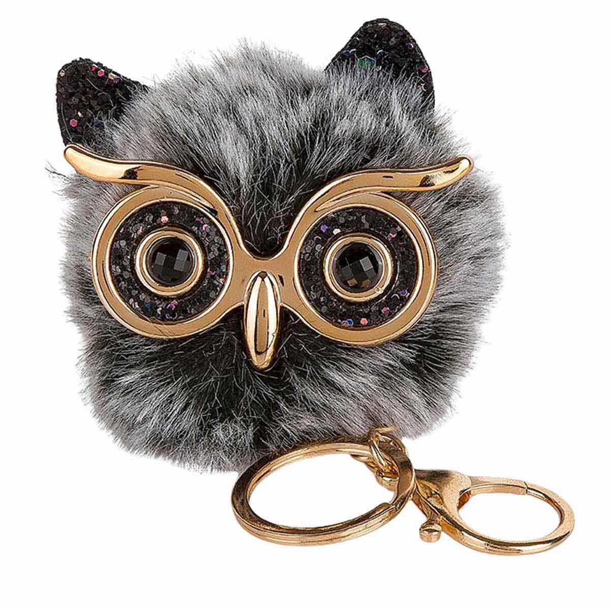 Baykuş Peluş Anahtarlık - Gri | Toyzz Shop