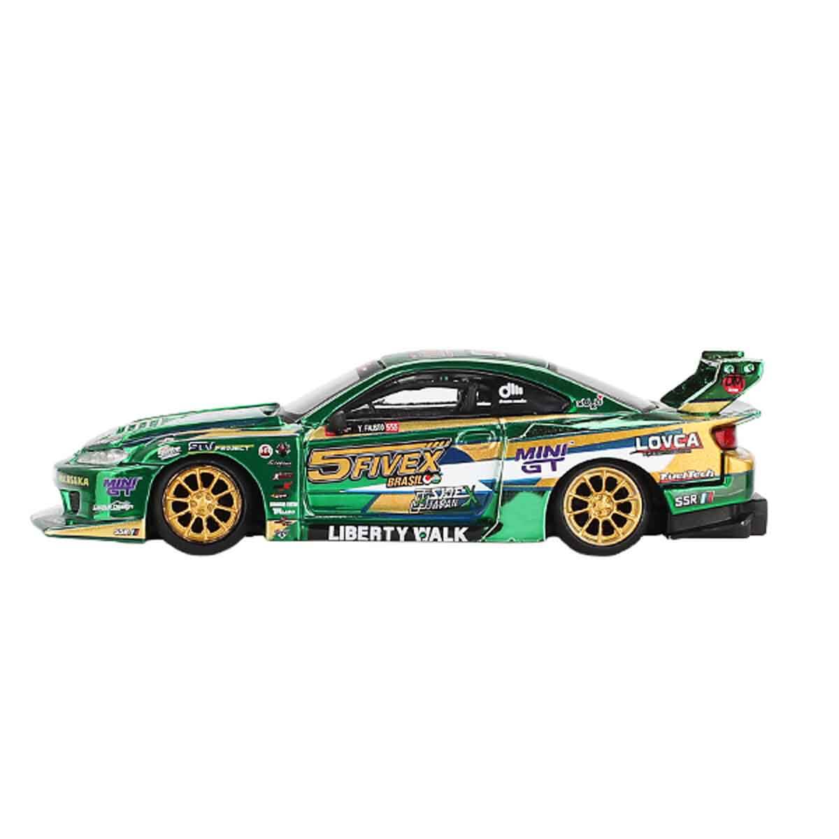 1:64 Mini GT Nissan Silvia (S15) LB-Super Silhouette LBWK 2024 Fausto ...