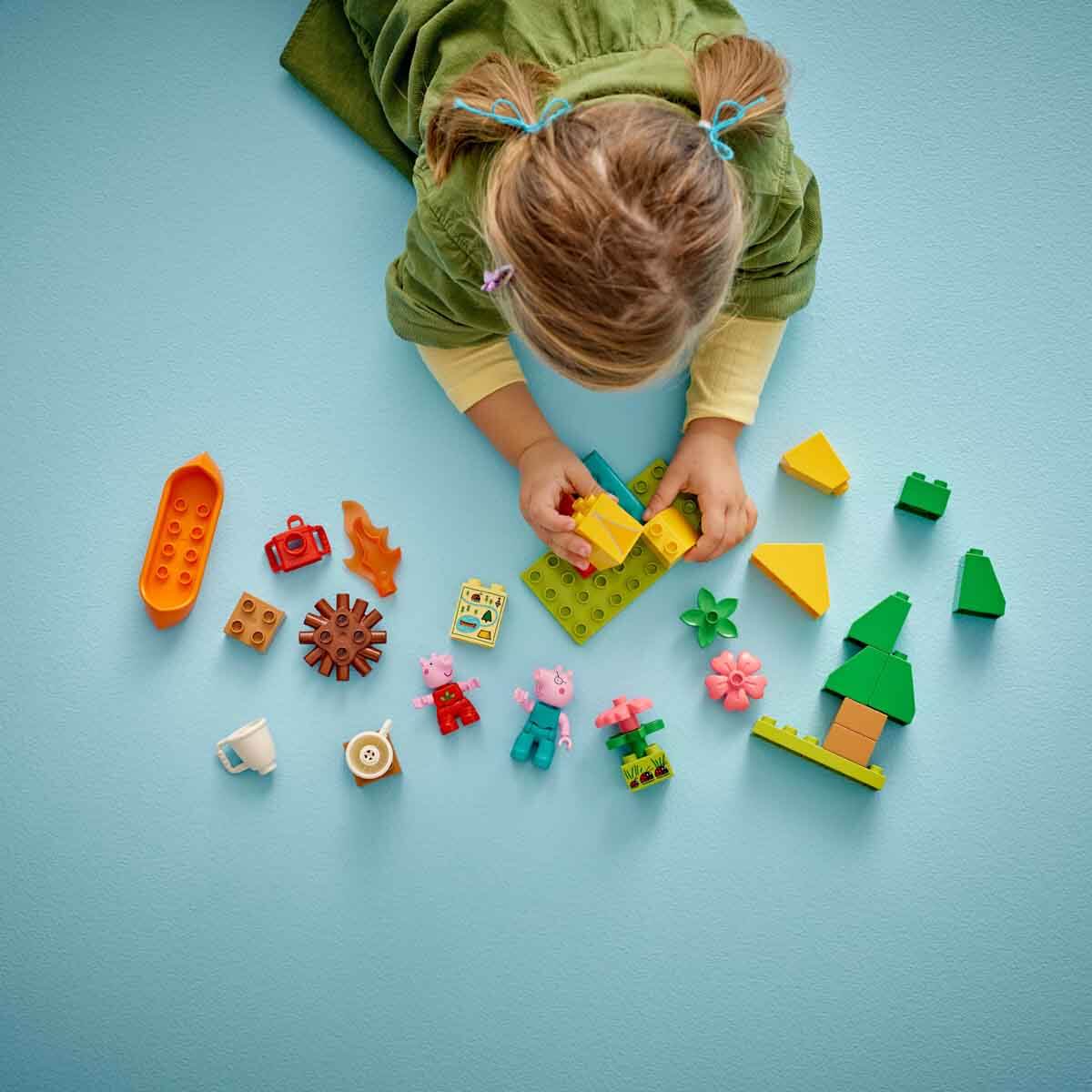 LEGO DUPLO Peppa Pig Kamp Gezisi 10452 - 2 Yaş ve Üzeri Çocuklar için ...