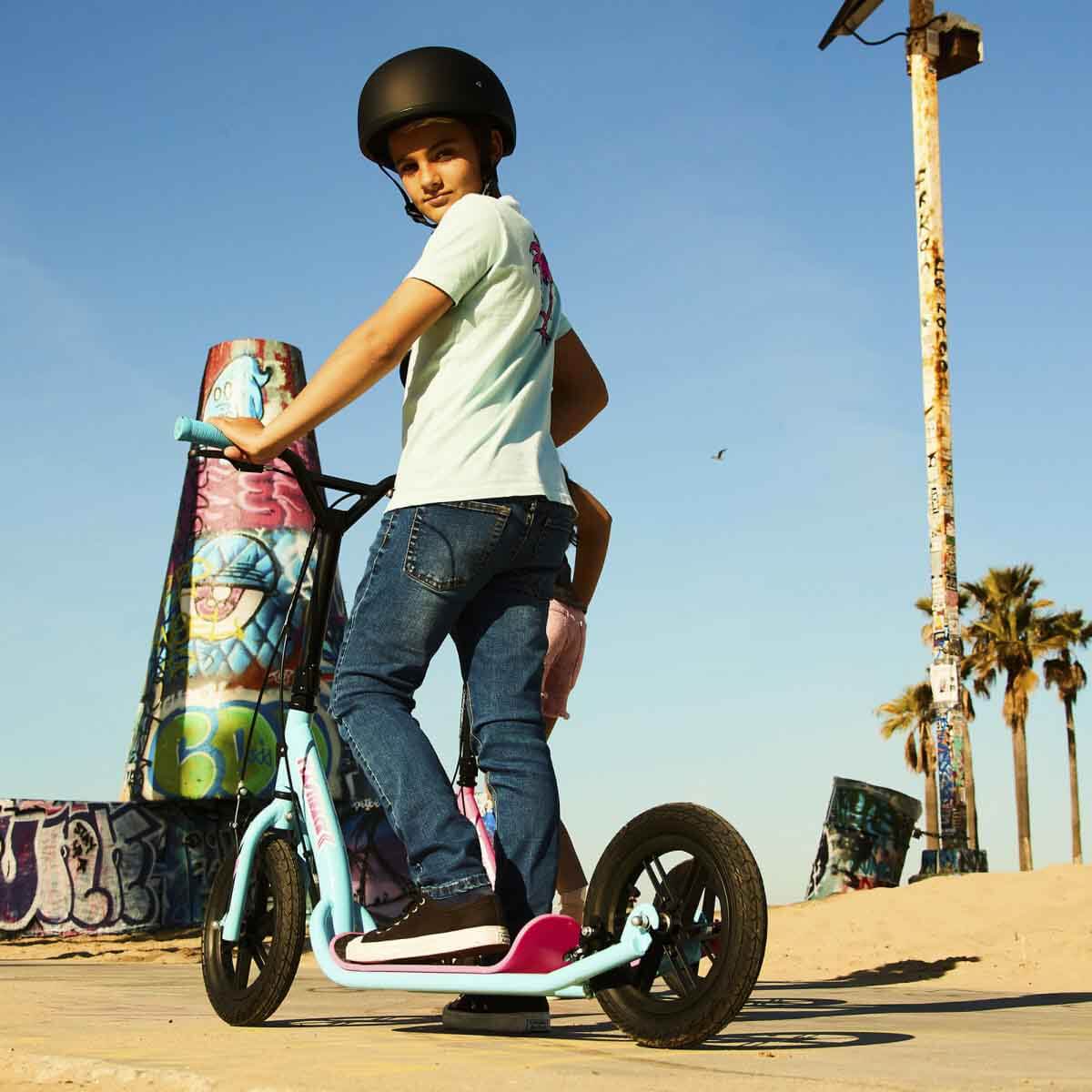 Razor Flashback 2 Tekerlekli BMX Style Kick Mavi Scooter | Toyzz Shop