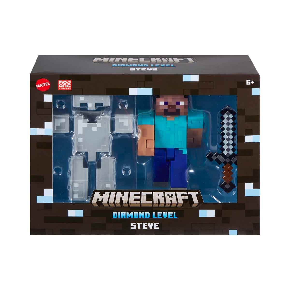 Minecraft Diamond Level Steve Figür Seti HLL30 | Toyzz Shop