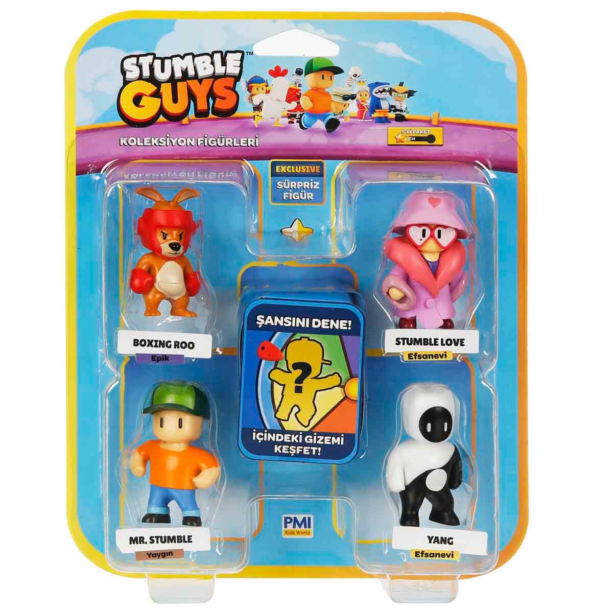 Stumble Guys 5’li Figür Seti PMI/SG2240 - Inside Out’Lu Set | Toyzz Shop