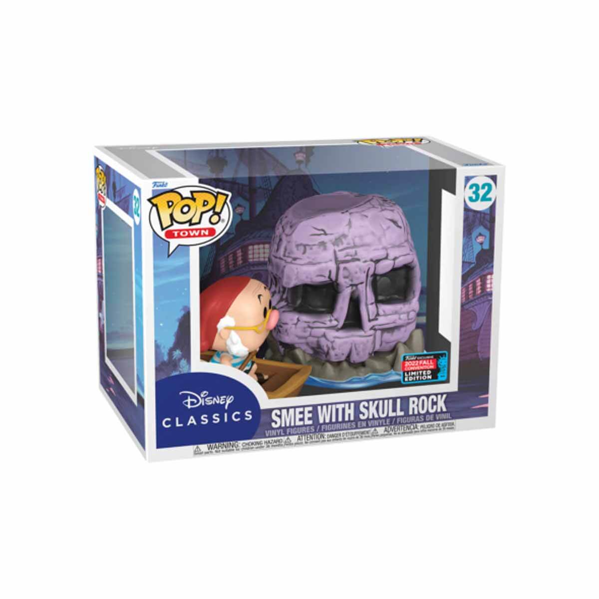 Funko Pop Town Disney Classics: Smee Skull Rock | Toyzz Shop