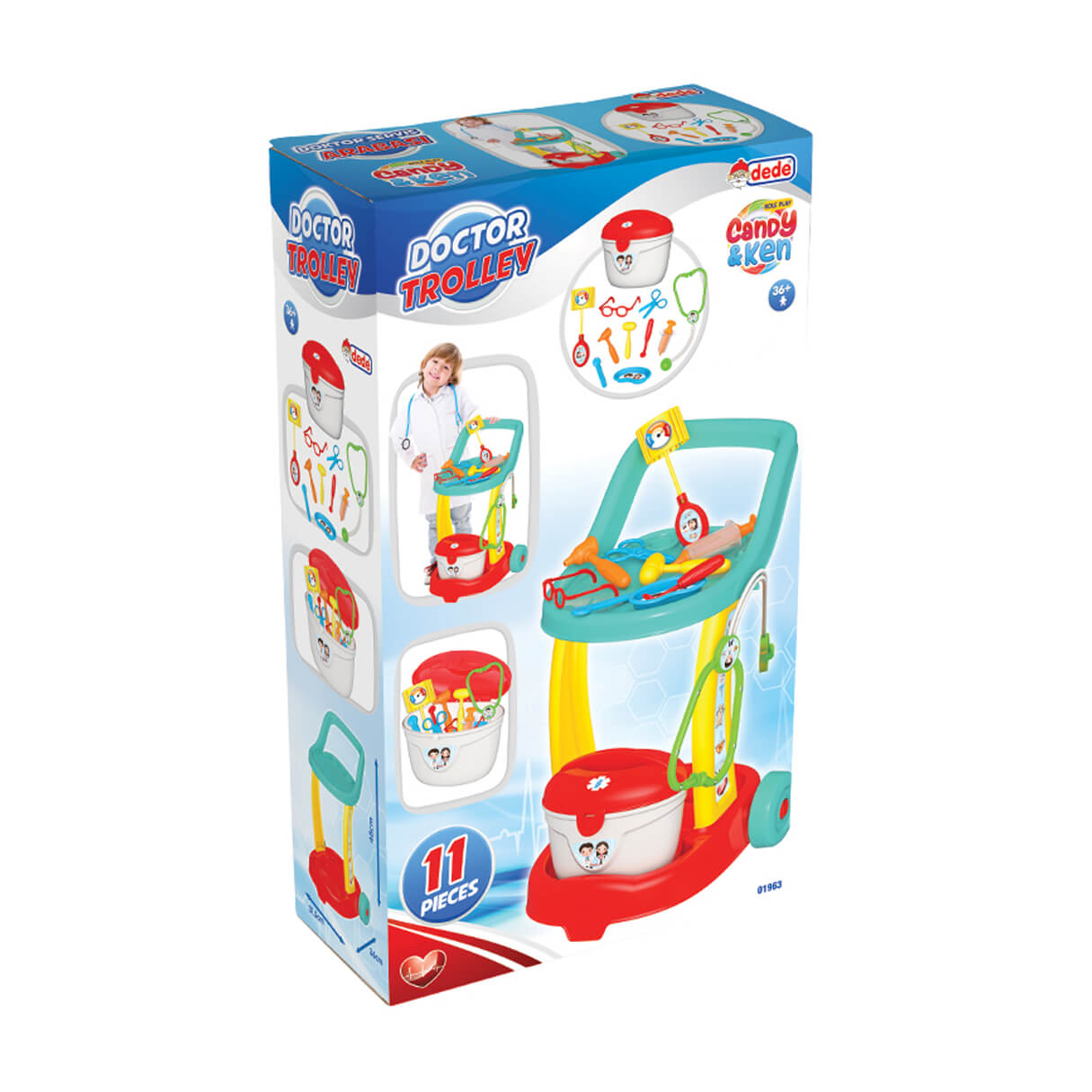 Candy & Ken Doktor Servis Arabası | Toyzz Shop