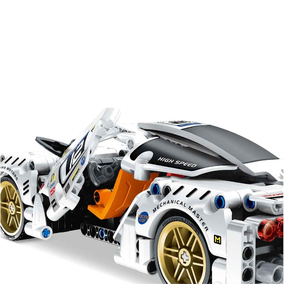 iM. Master Çek Bırak Beyaz Süper Araba 437 Parça | Toyzz Shop