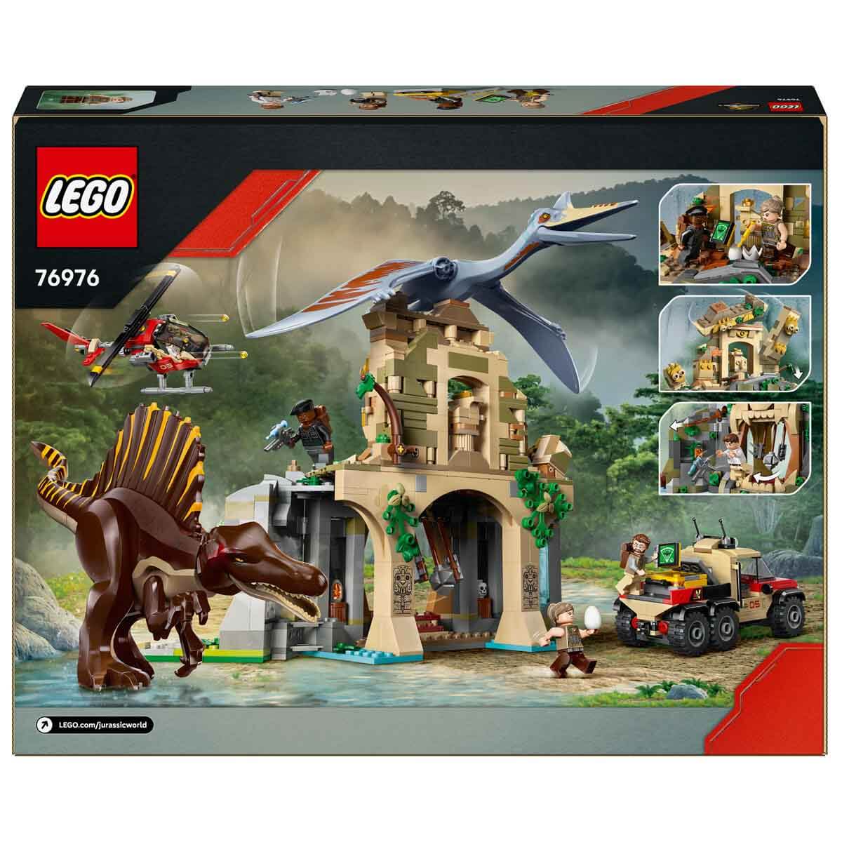 LEGO Jurassic World Spinosaurus ve Quetzalcoatlus Hava Görevi 76976 - 8 ...
