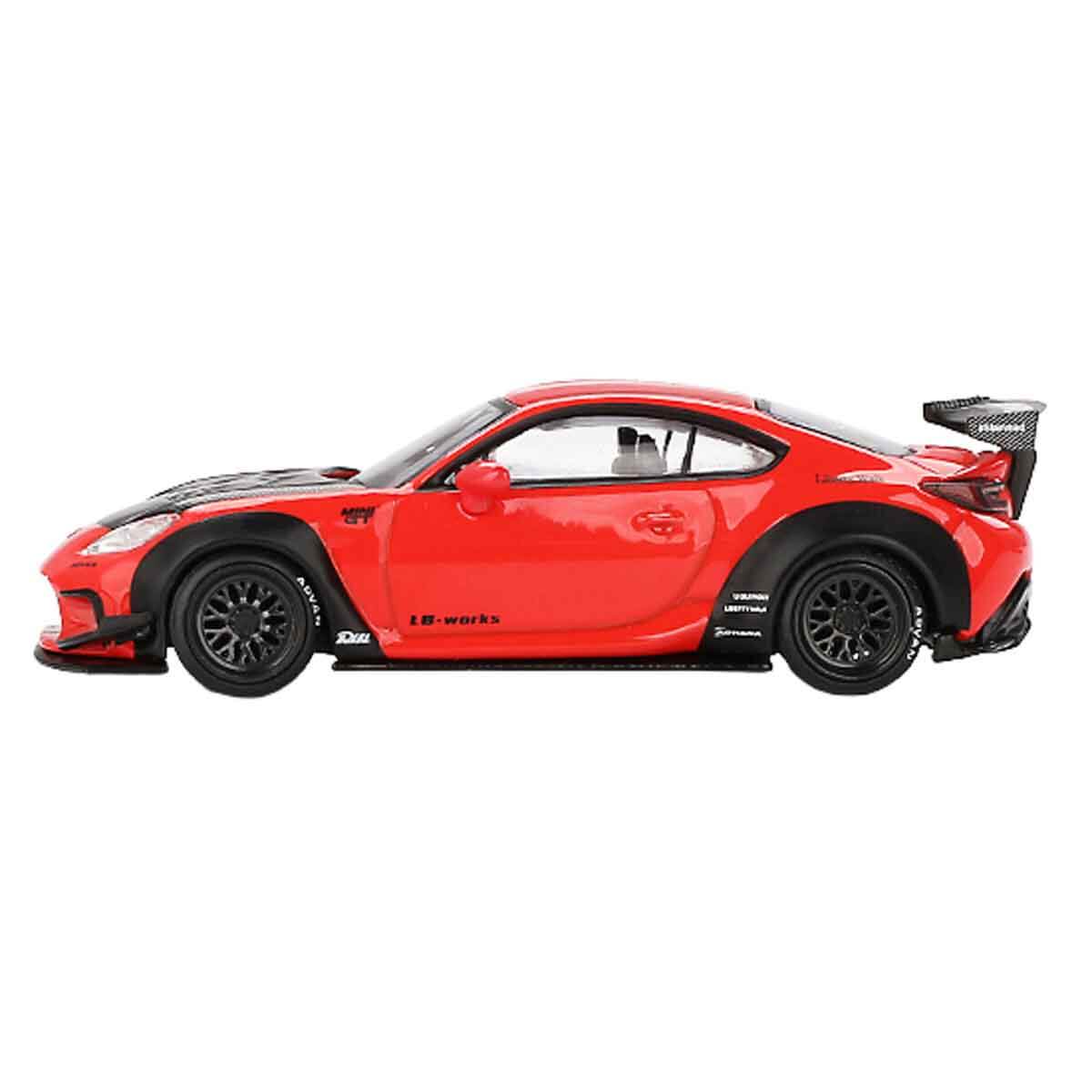 1:64 Mini Gt Toyota GR86 LB Nation Red Diecast Model Araba | Toyzz Shop