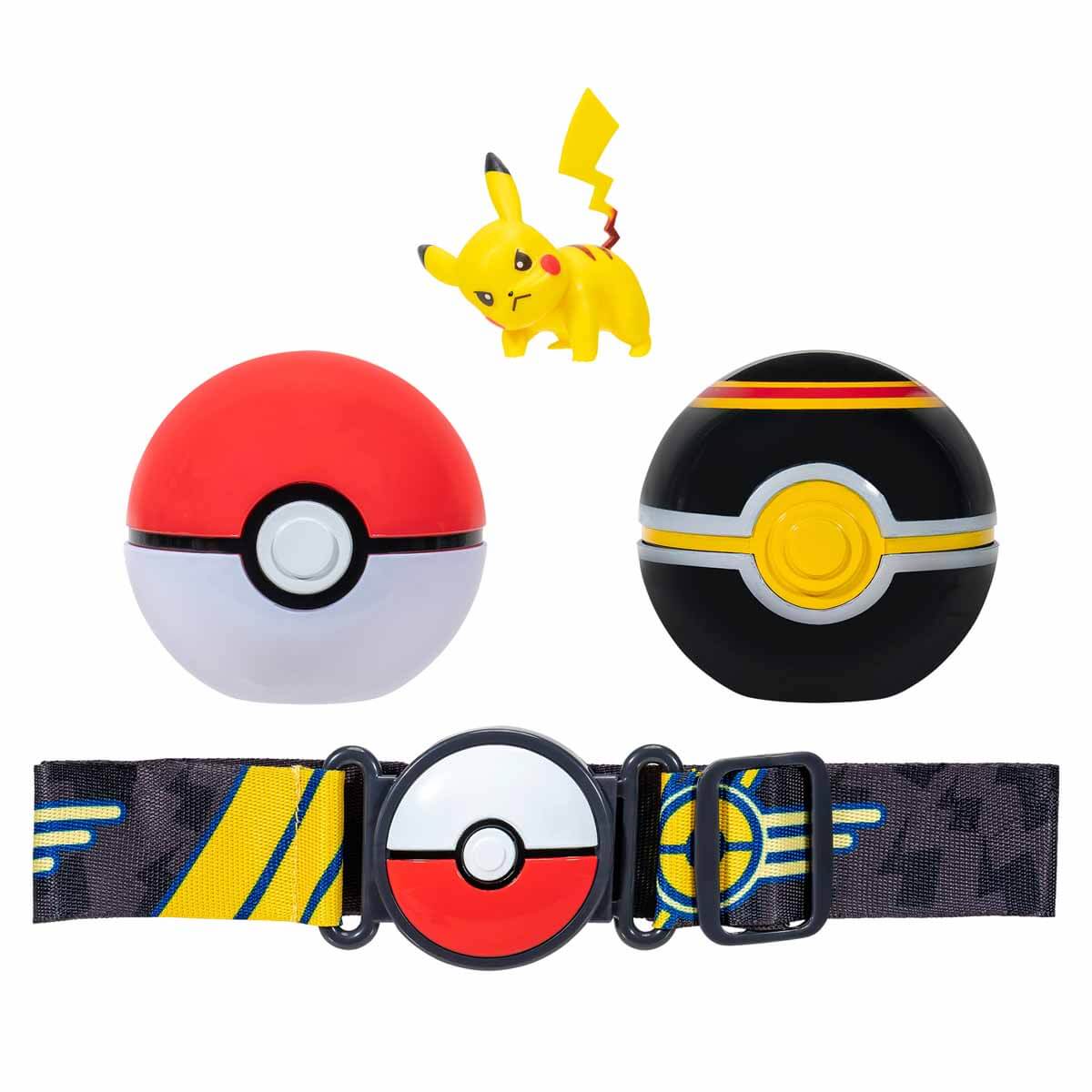 Pokemon Clip 'N' Go Pokeball Kemer ve Pikachu | Toyzz Shop
