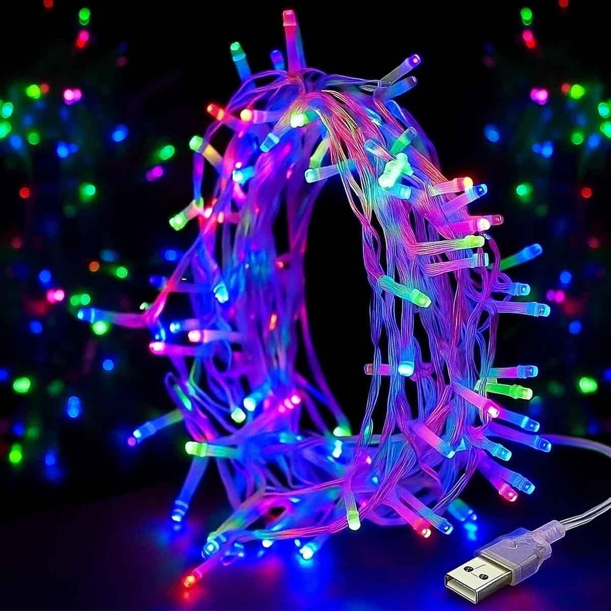Waldern USB Girişli Renkli LED Işık 100’lü | Toyzz Shop