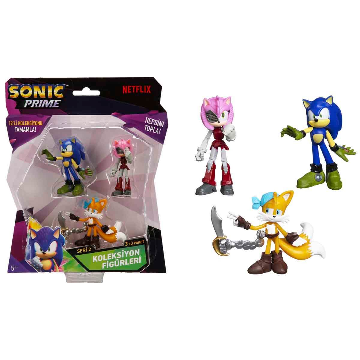 Sonic Prime 3’lü Figür Seti S2 | Toyzz Shop