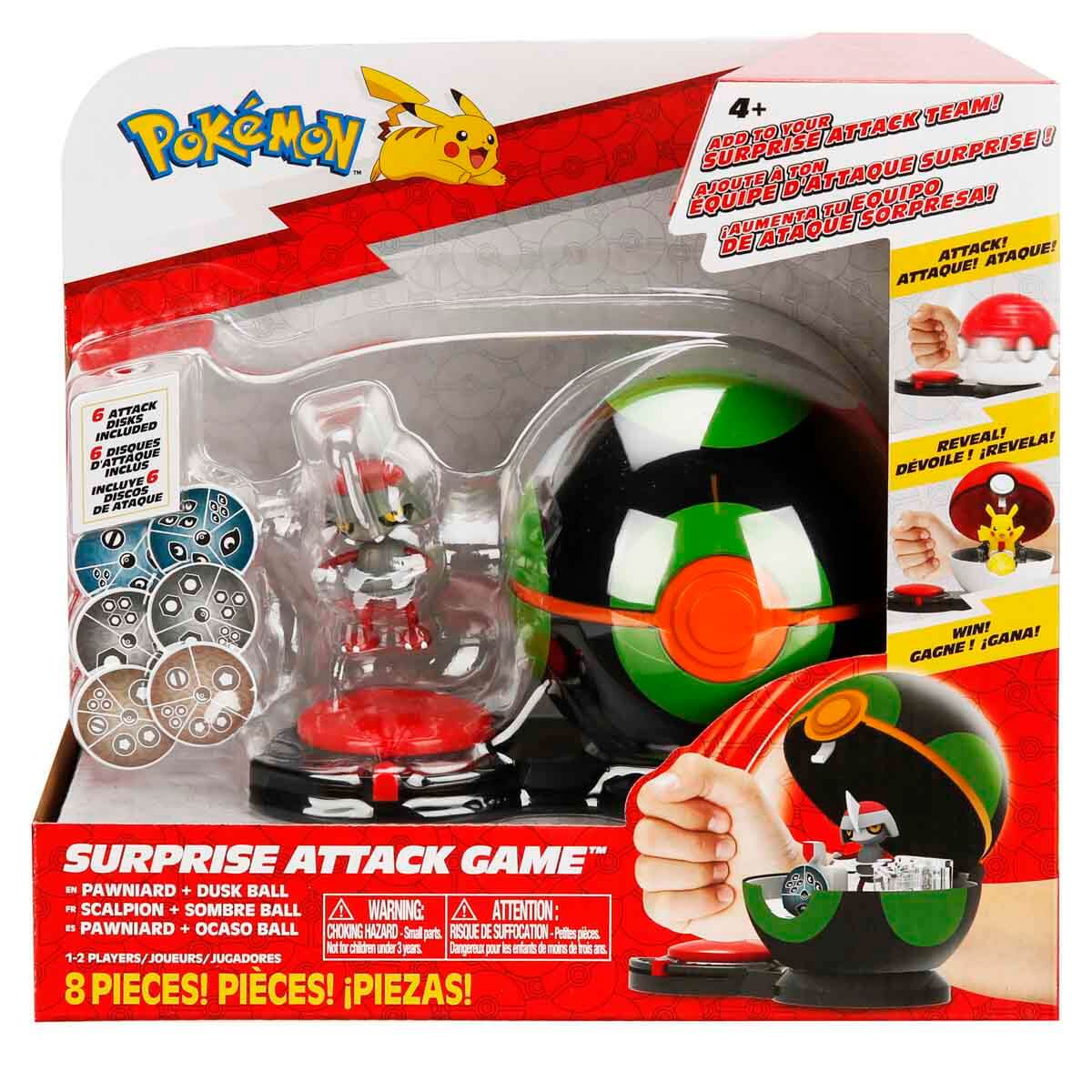 Pokemon Surprise Attack Oyun Seti - Froakie Ve Poke Ball | Toyzz Shop