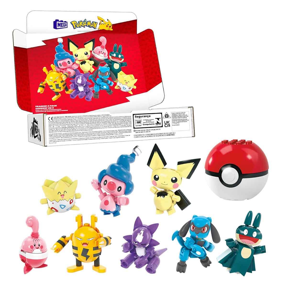 MEGA Pokemon 8'li Yapım Seti 189 Parça HKT24 | Toyzz Shop