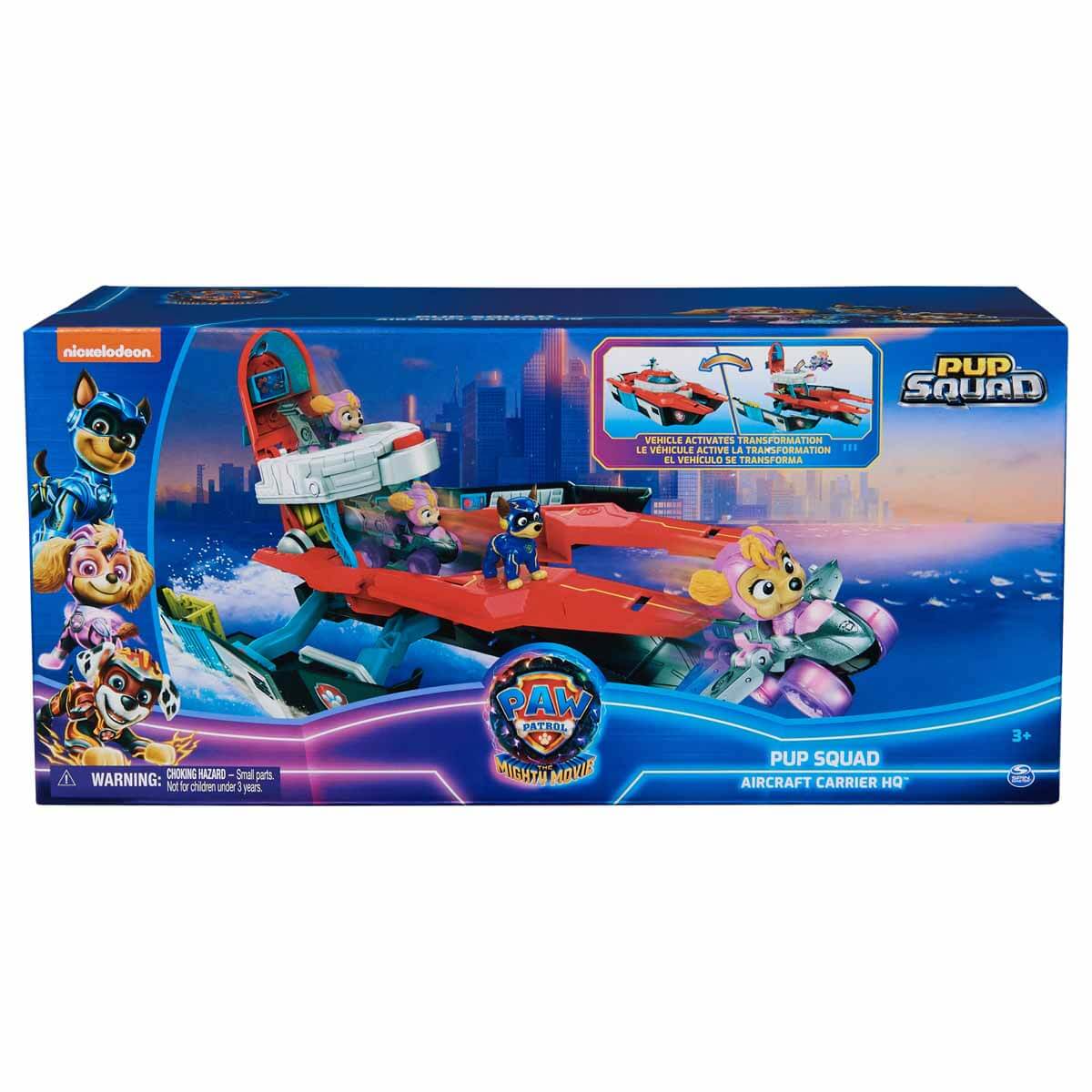 Paw Patrol The Mighty Movie Pup Squad Uçak Gemisi Karargahı | Toyzz Shop