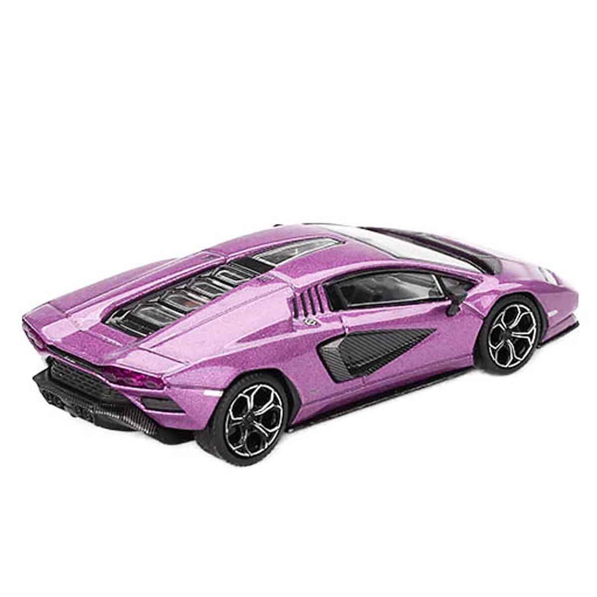 1:64 Mini Gt Lamborghini Countach LPI 800-4 Viola 30th Diecast Model ...