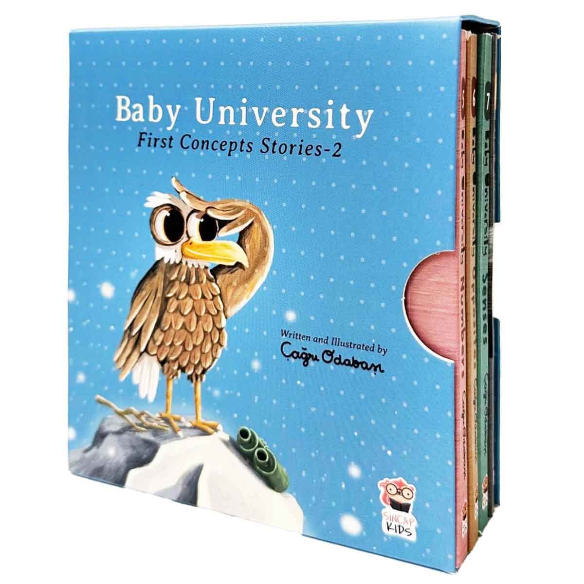 Baby University - First Concepts Stories 2 - 4’lü Kitap Seti | Toyzz Shop