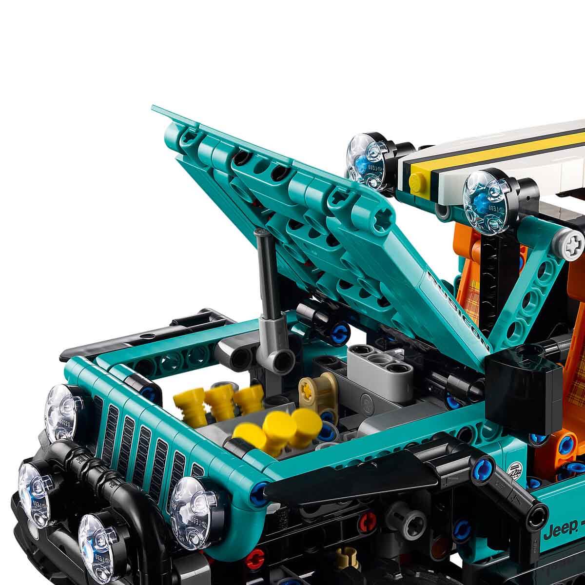 LEGO Technic Jeep Wrangler Rubicon SUV 42227 - 10 Yaş ve Üzeri Çocuklar ...