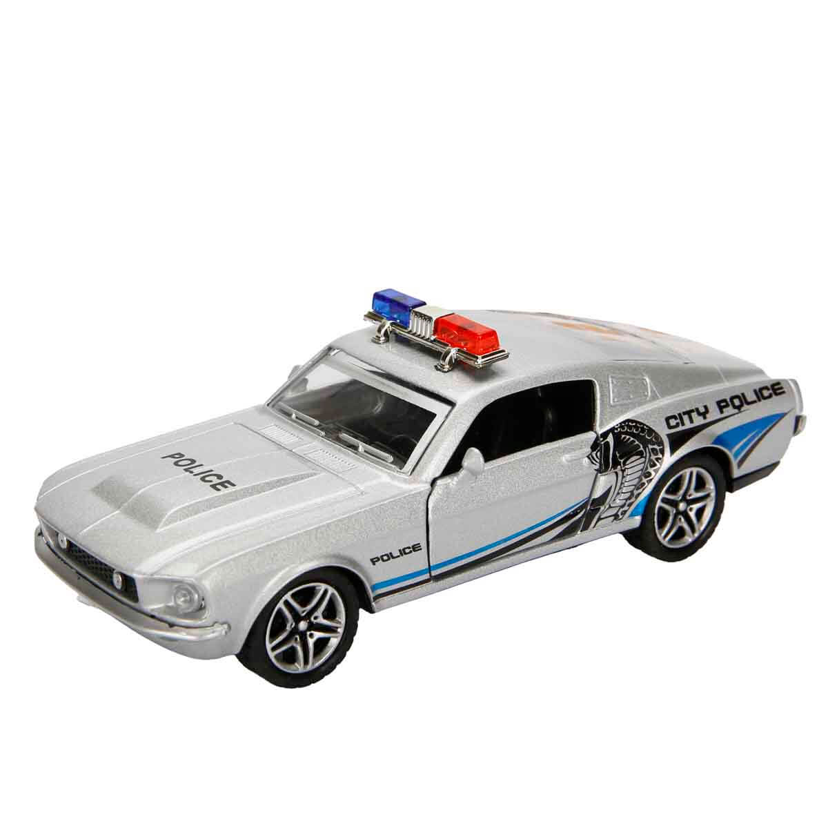 Maxx Wheels Işıklı Amerikan Polis Çek Bırak Model Araba | Toyzz Shop