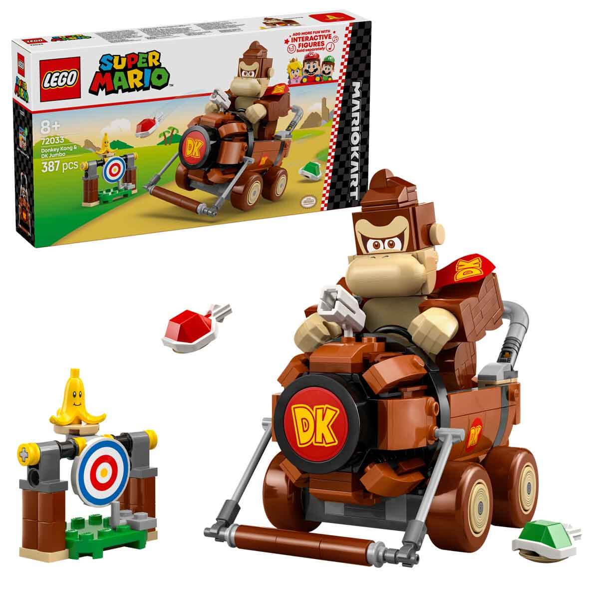 LEGO Super Mario: Mario Kart – Donkey Kong ve DK Jumbo 72033 - 8 Yaş ve ...