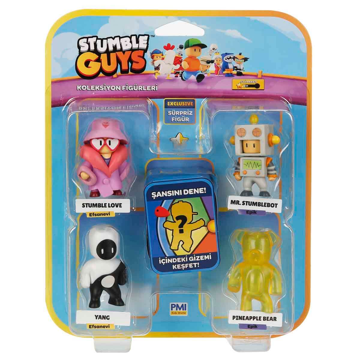 Stumble Guys 5’li Figür Seti PMI/SG2240 - Inside Out’Lu Set | Toyzz Shop