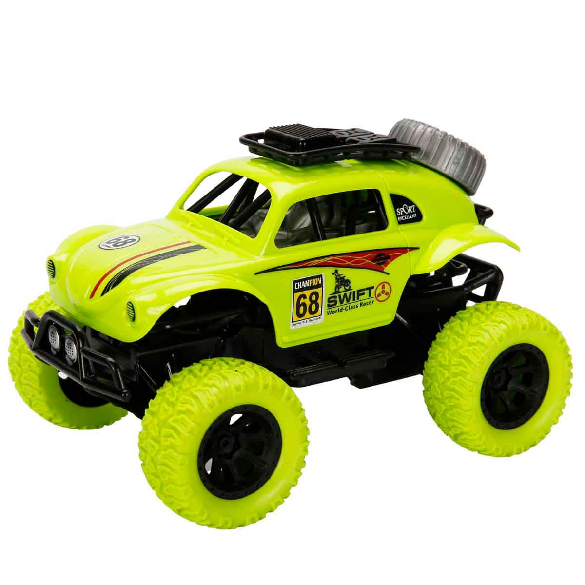 Sesli ve Işıklı Sürtmeli Arazi Aracı - Kırmızı | Toyzz Shop