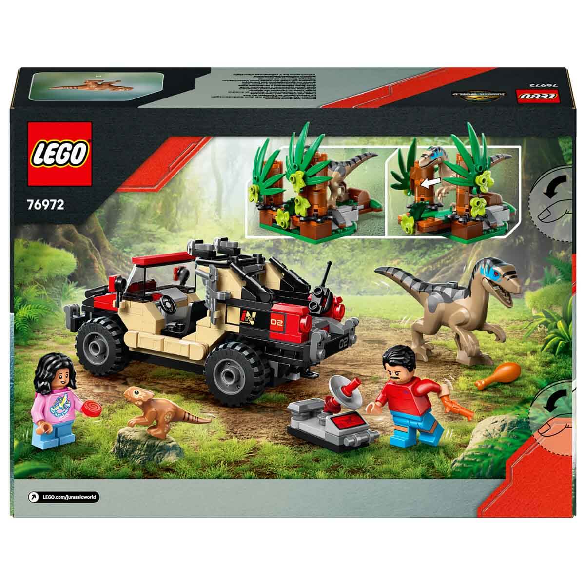 LEGO Jurassic World Raptor Arazi Kaçışı 76972 - 6 Yaş ve Üzeri Çocuklar ...
