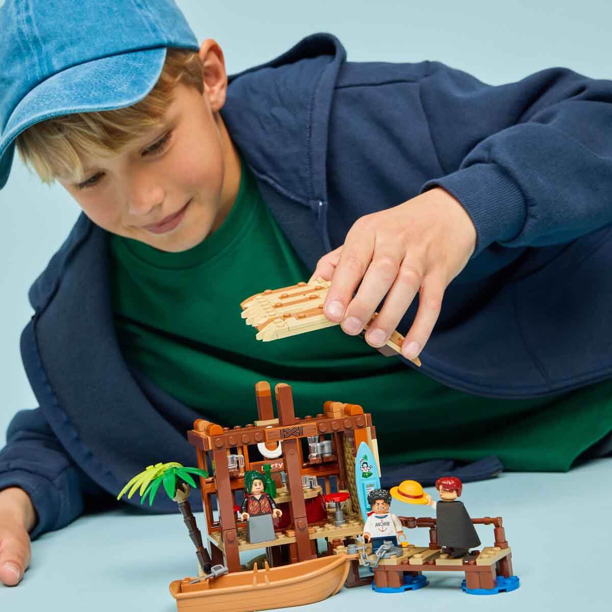 LEGO ONE PIECE Yel Değirmeni Köyü Kulübesi 75636 - 8 Yaş ve Üzeri ...