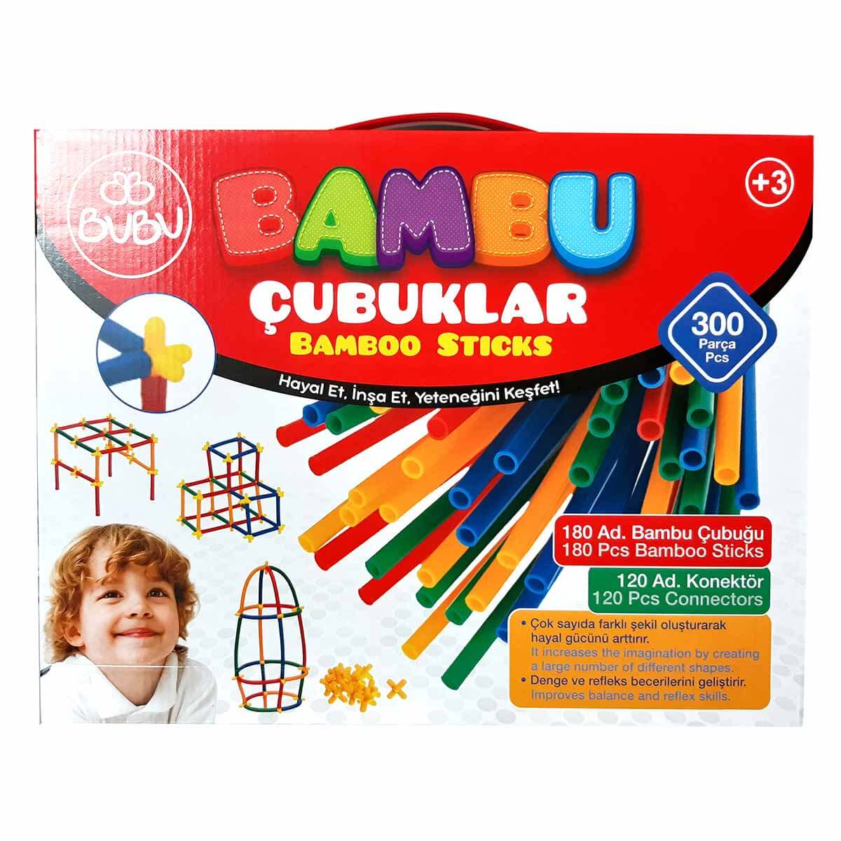 BuBu Bambu Çubuklar 300 Parça | Toyzz Shop