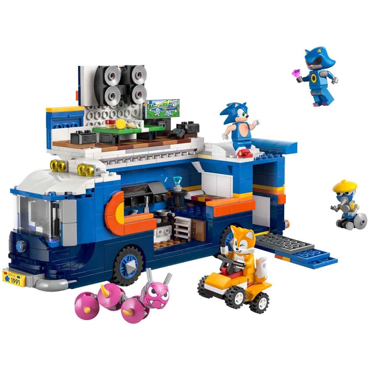 LEGO Sonic the Hedgehog Sonic Takımı Komuta Kamyonu 77006 - 8 Yaş ve ...