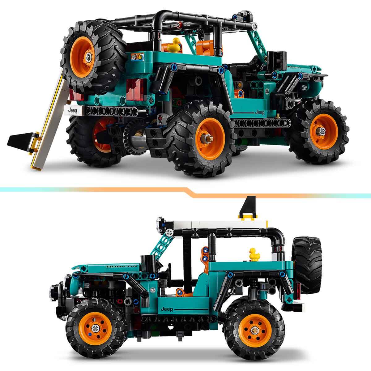 LEGO Technic Jeep Wrangler Rubicon SUV 42227 - 10 Yaş ve Üzeri Çocuklar ...
