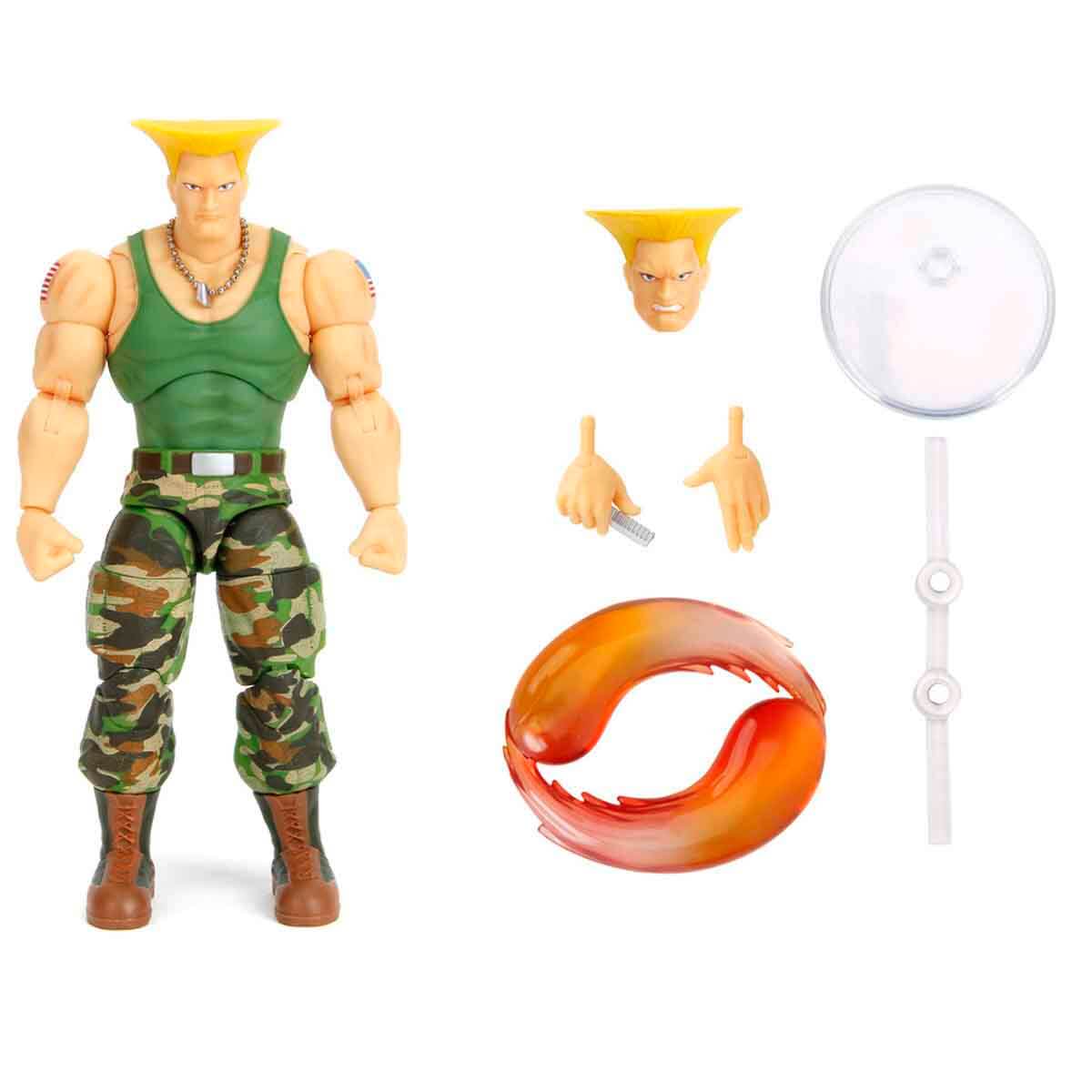 Street Fighter 2 Guile Eklemli Figür | Toyzz Shop