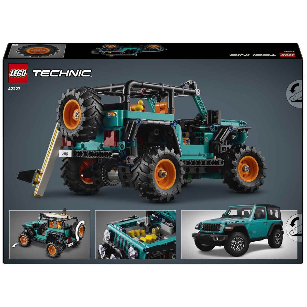 LEGO Technic Jeep Wrangler Rubicon SUV 42227 - 10 Yaş ve Üzeri Çocuklar ...