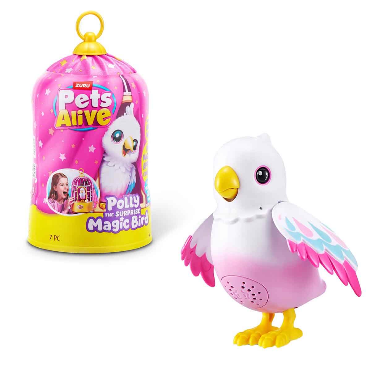 Sesli Pets Alive Sihirli Kuş Polly PEL08000 | Toyzz Shop