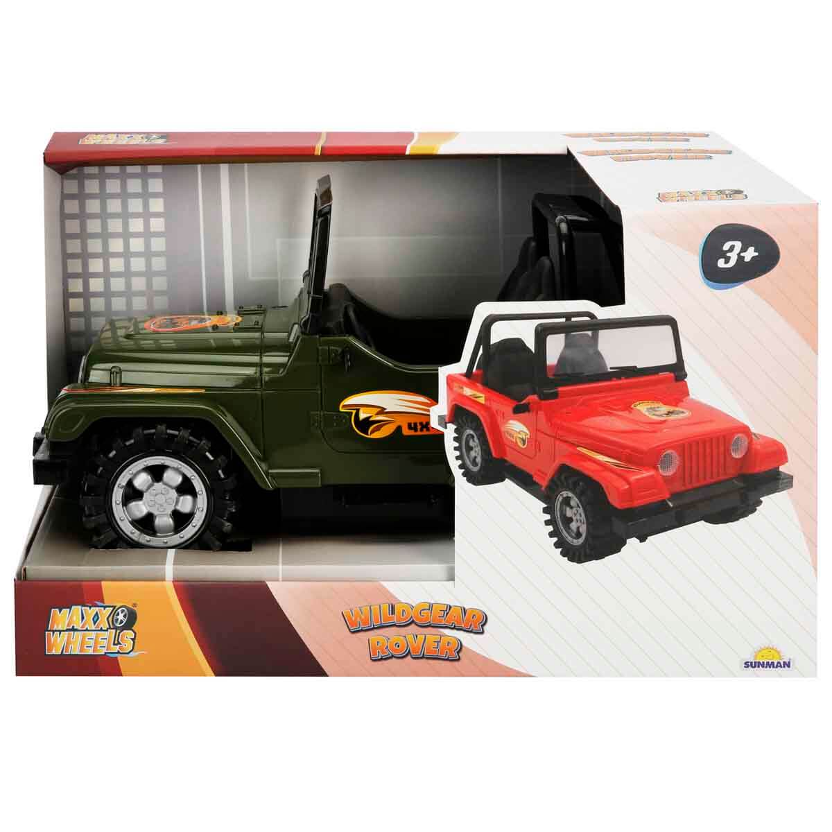 Maxx Wheels 4x4 Wildgear Rover Jeep - Mavi | Toyzz Shop