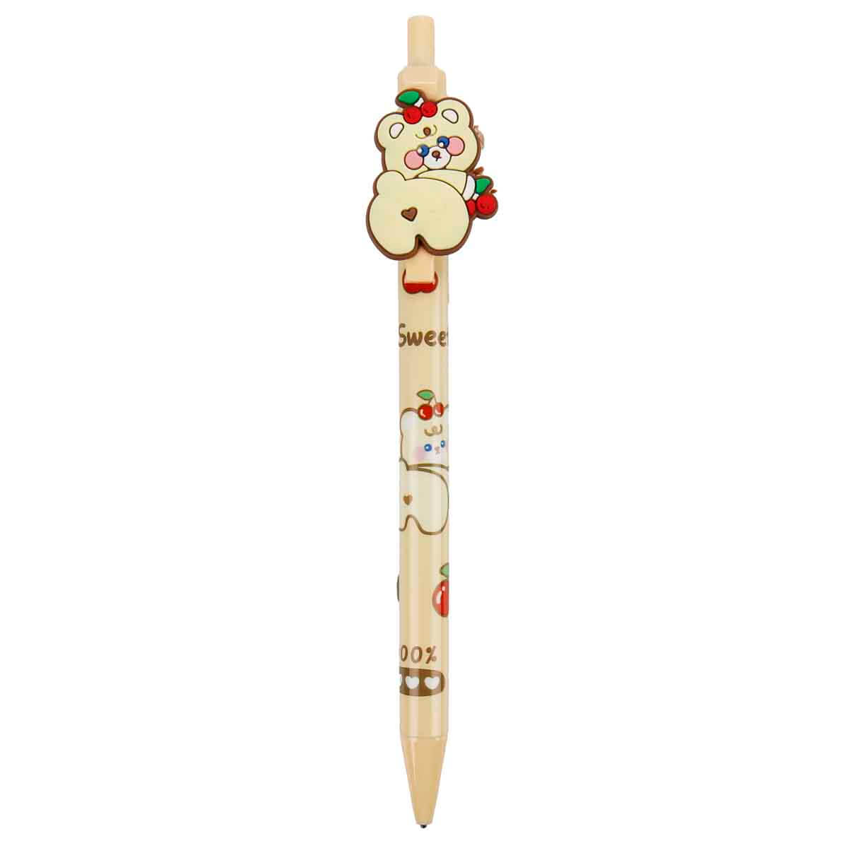 Sevimli Hayvan Desenli Versatil Kalem 0.7 mm 7605 - Sarı | Toyzz Shop