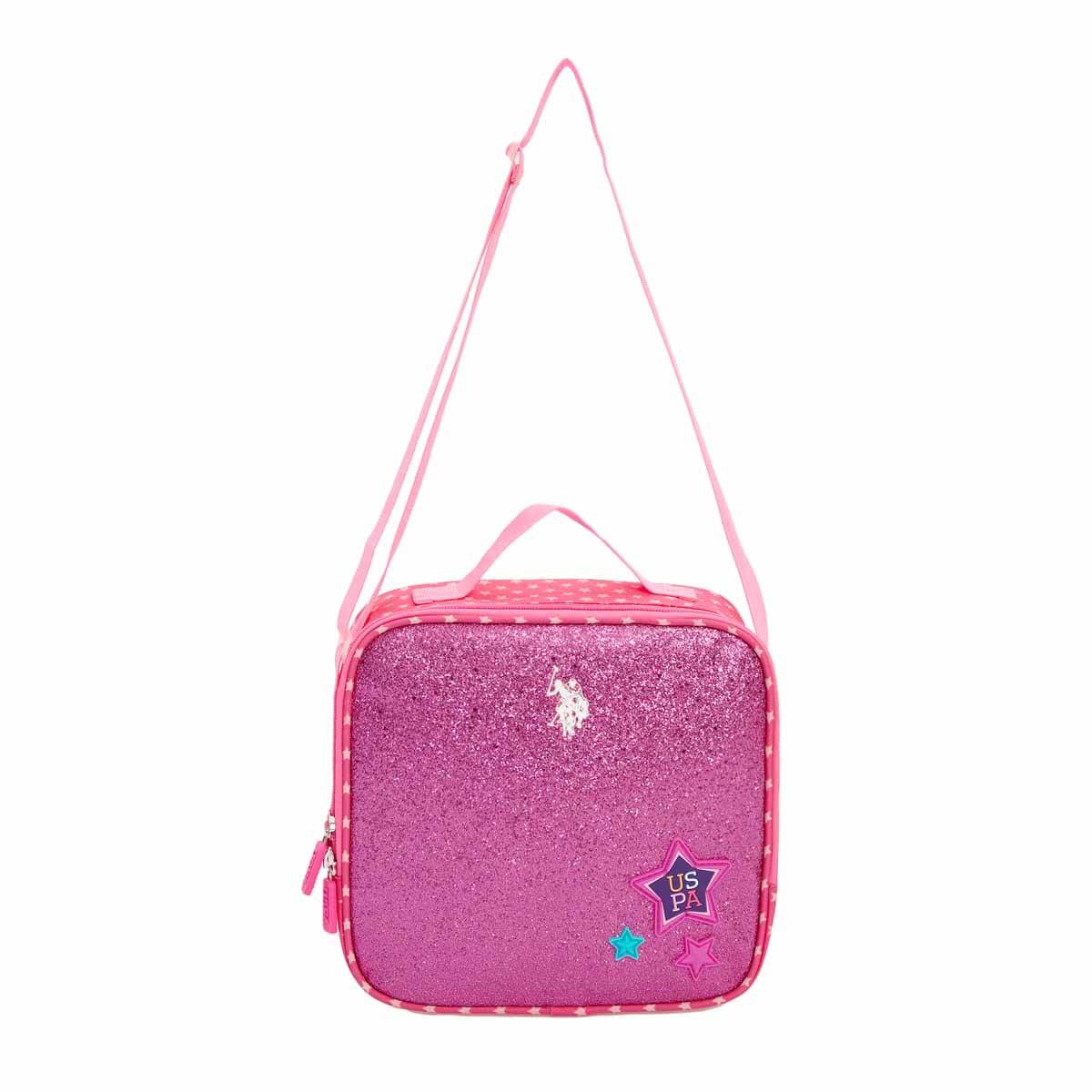 U.S. Polo Simli Pembe Beslenme Çantası PLBSÇ23284 | Toyzz Shop