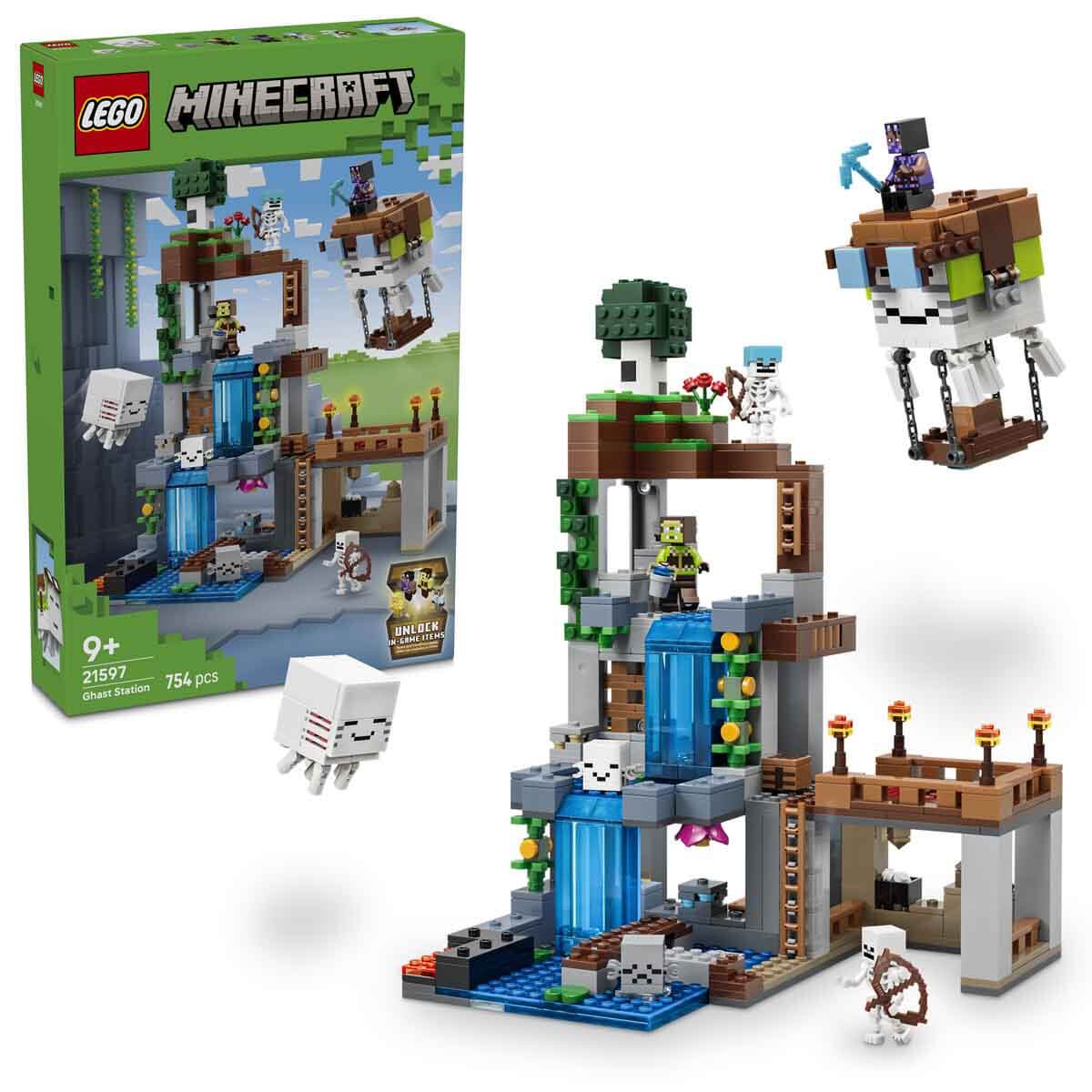 LEGO Minecraft Hortlak İstasyonu 21597 – 9 Yaş ve Üzeri Çocuklar için 8 ...