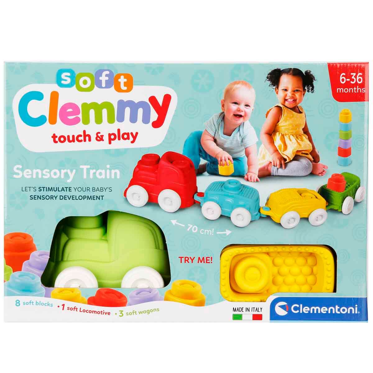 Clementoni Soft Clemmy Yumuşak Blok Duyusal Tren | Toyzz Shop