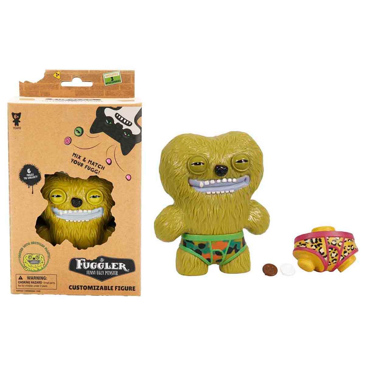 Fuggler Özelleştirilebilir Tekli Figür - 1 – Yeşil Count Underoo Mcgoo ...