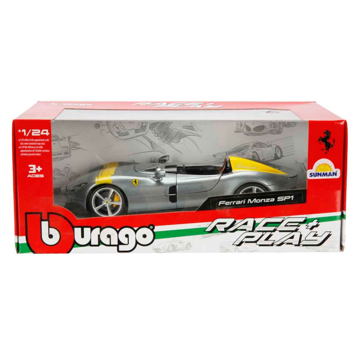 1:24 Ferrari Formula 1 Monza SP1 Model Araba - Gri | Toyzz Shop