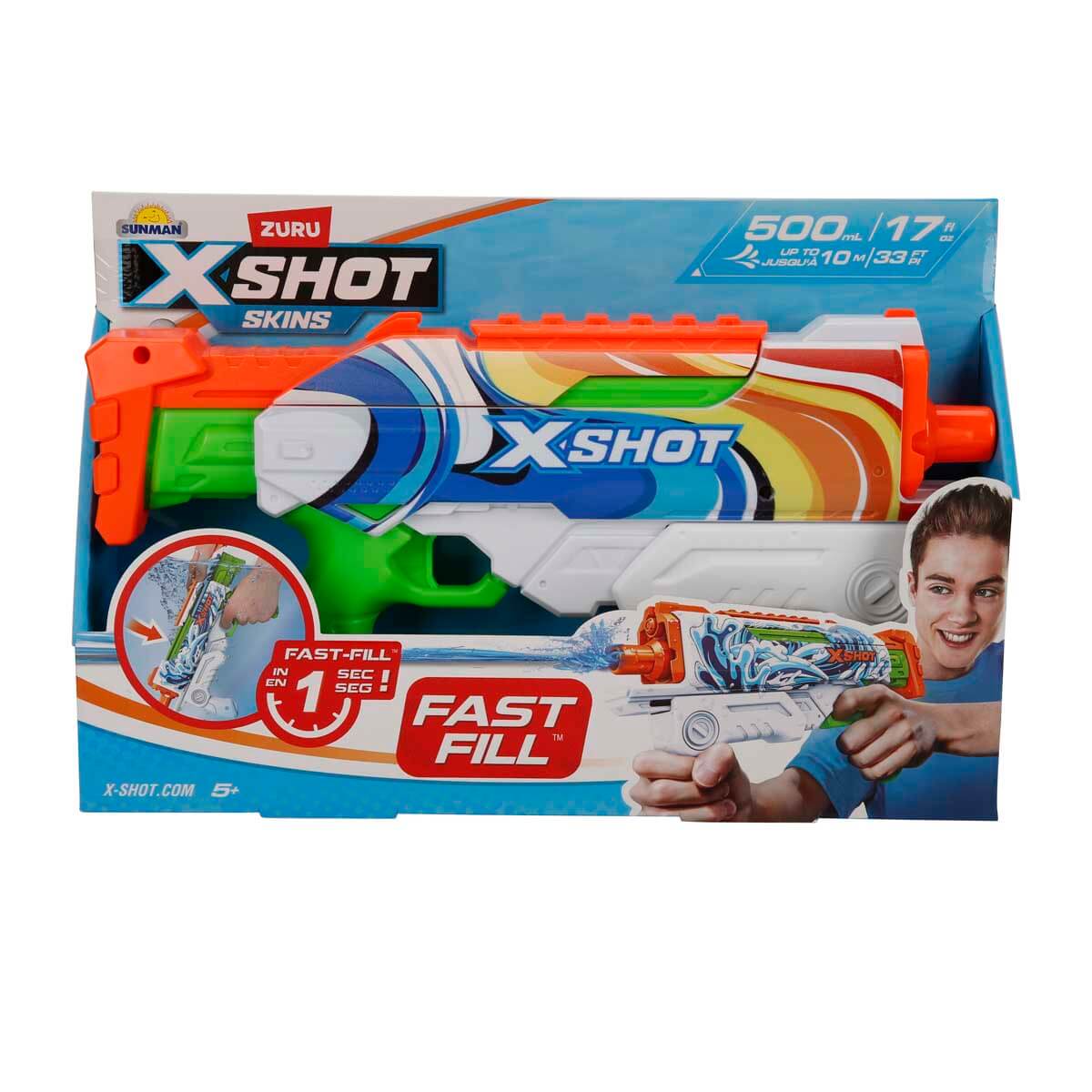 X-Shot Skins Hyperload Fast Fill Su Tabancası 34 cm | Toyzz Shop