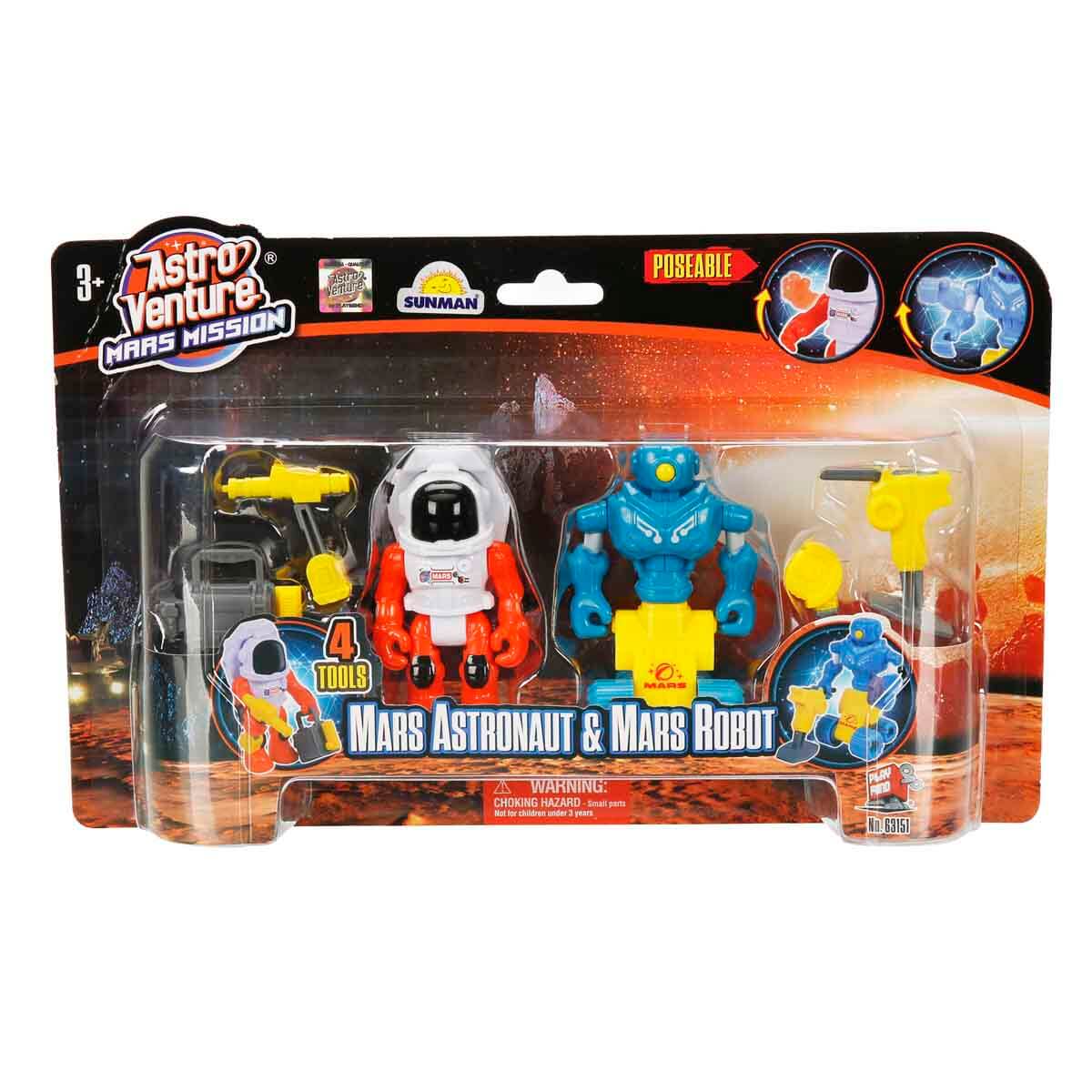 Astro Venture Mars Mission: Mars Astronaut & Mars Robot | Toyzz Shop