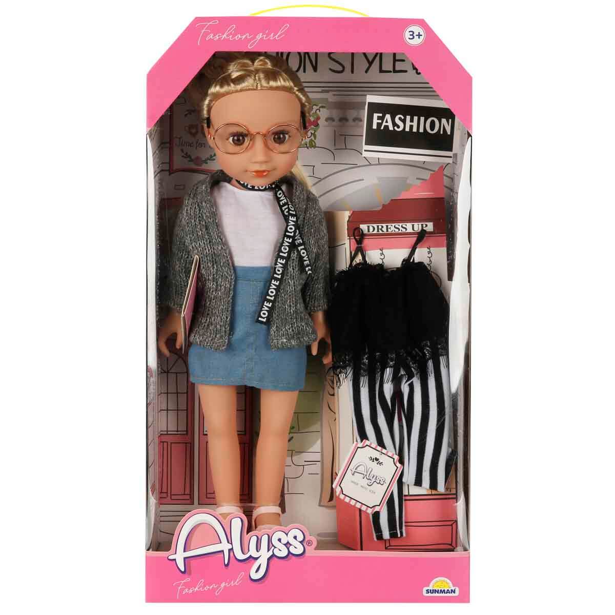 Alyss Gündelik Kıyafetli Moda Bebeği | Toyzz Shop