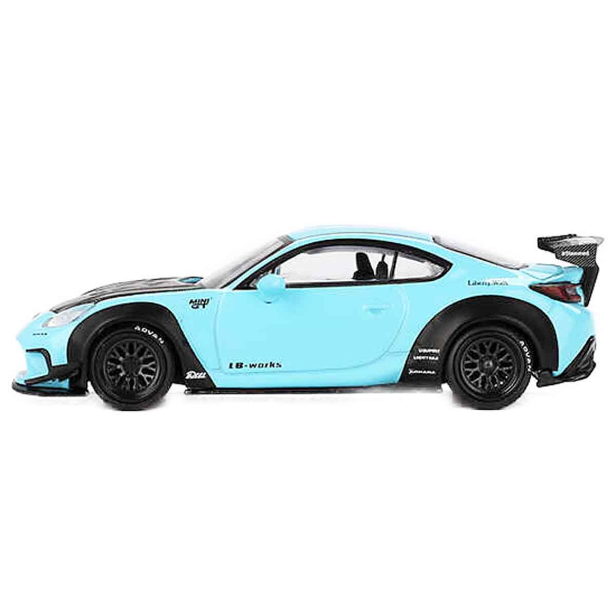 1:64 Mini Gt Toyota GR86 LB Nation Baby Blue Diecast Model Araba ...