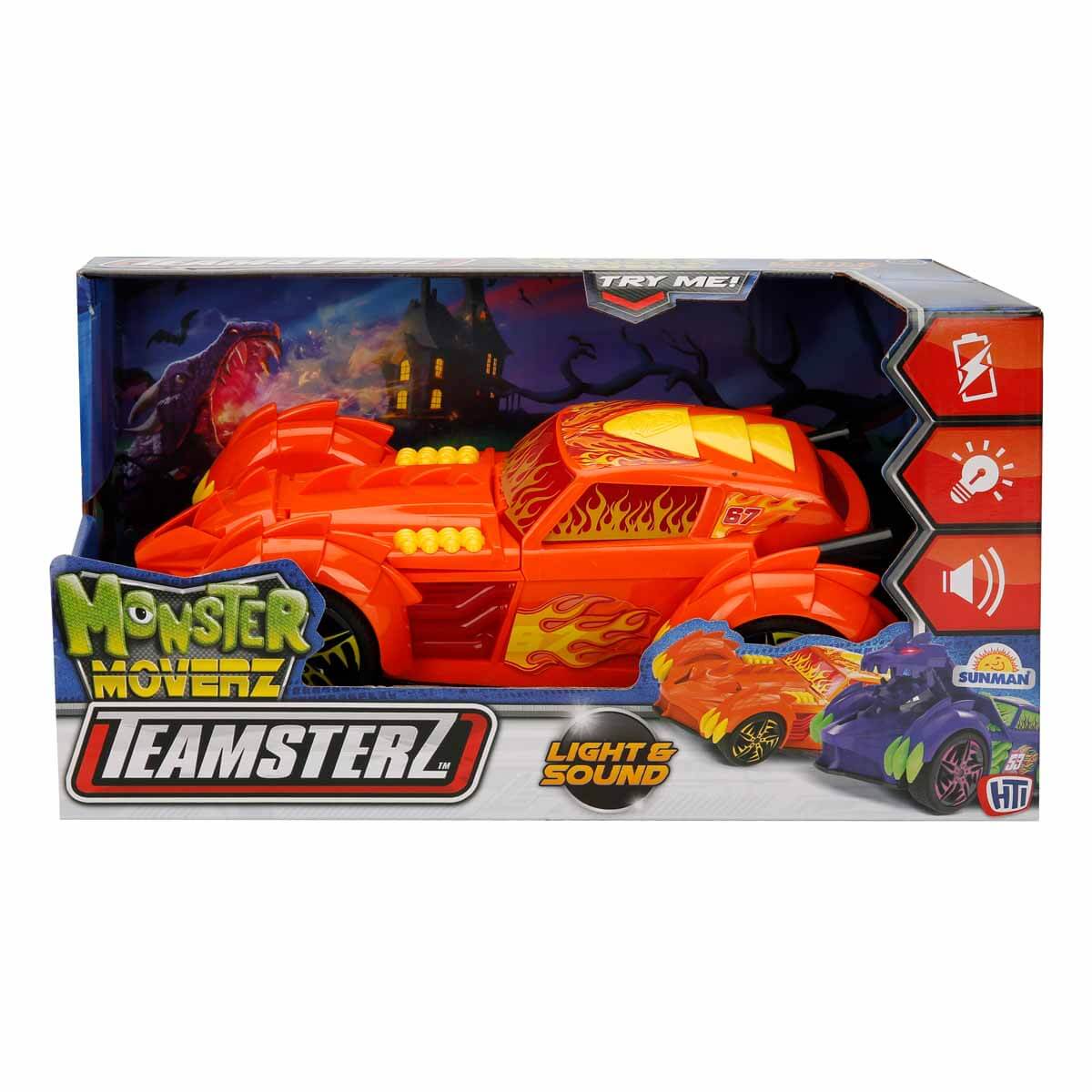 Teamsterz Monster Movers Sesli ve Işıklı Dönüşebilen Araba 27 cm ...