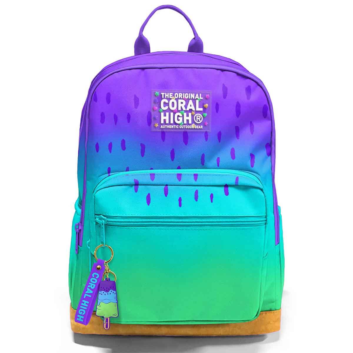 Coral High Mor Renk Geçişli Okul Çantası 23637 | Toyzz Shop