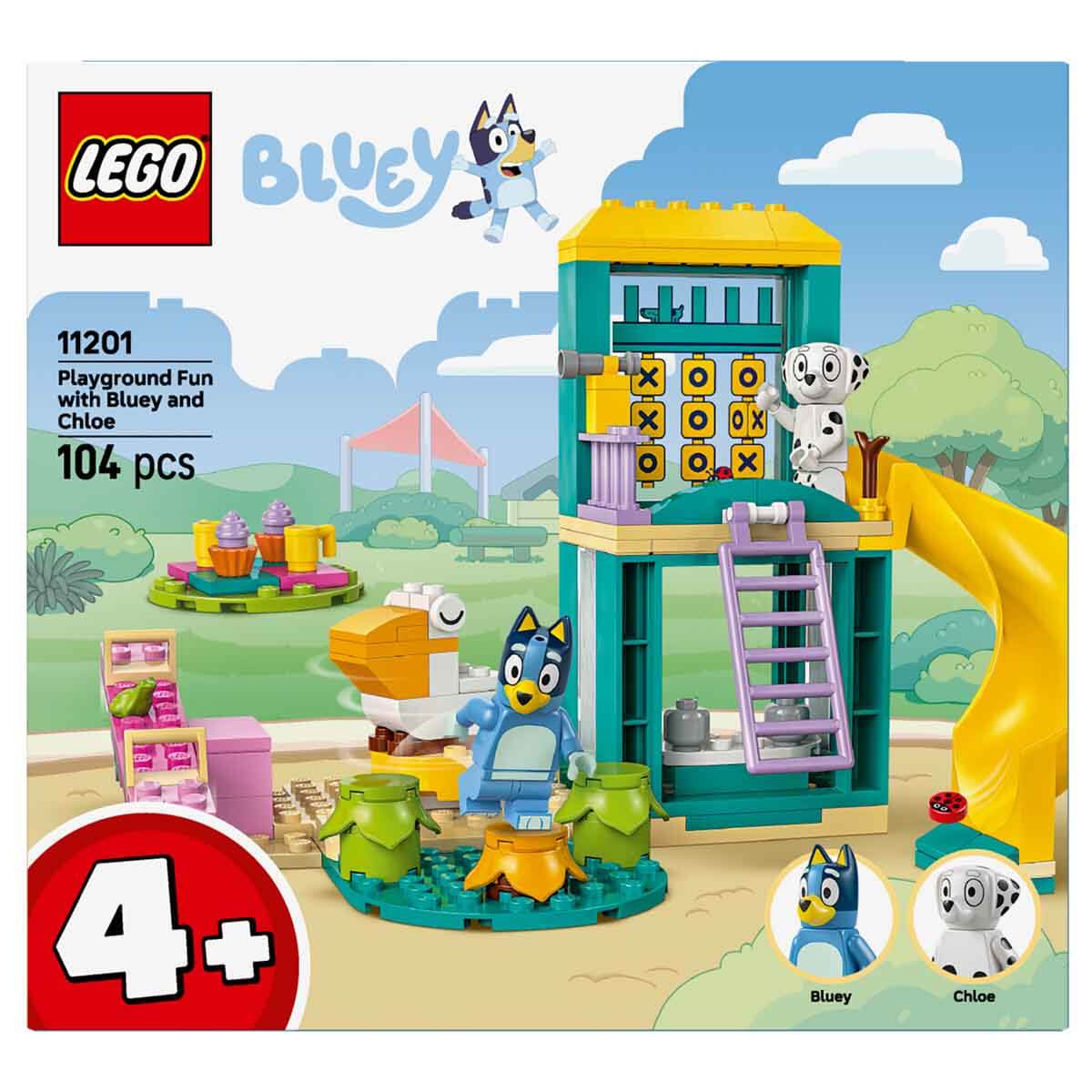 LEGO Bluey: Bluey ve Chloe ile Oyun Parkı Eğlencesi 11201 - 4 Yaş ve ...