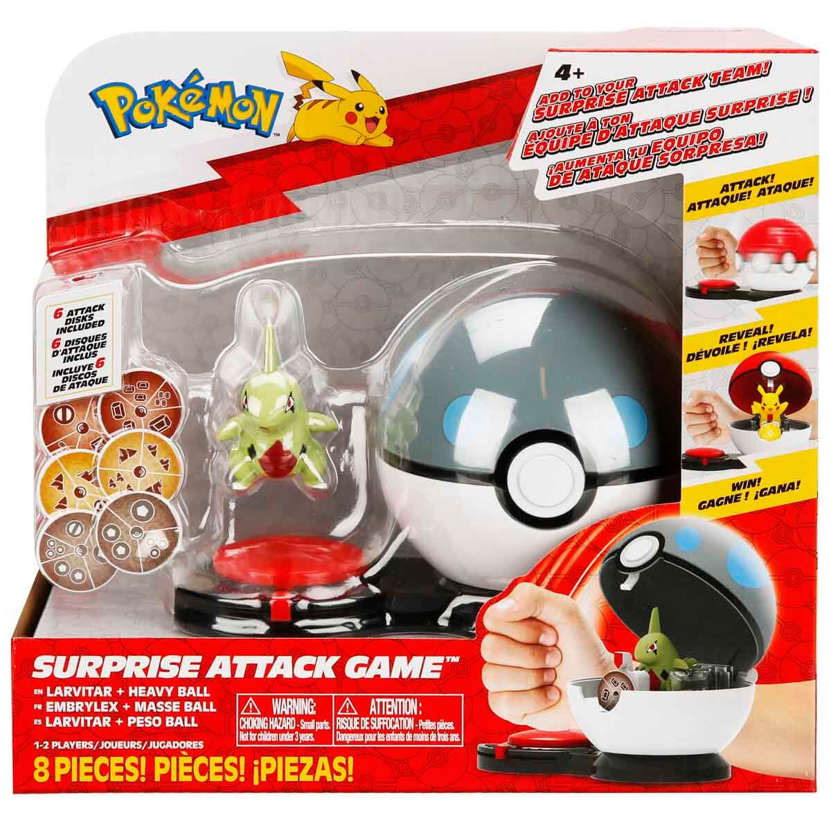 Pokemon Surprise Attack Oyun Seti - Froakie Ve Poke Ball | Toyzz Shop